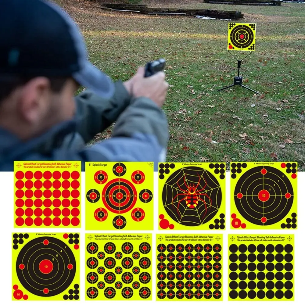 10-Pcs-Shooting-Training-Shooting-Stickers-Patches-Self-Adhesive-Paper ...