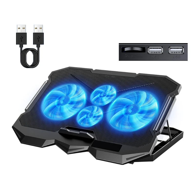 Laptop Cooler Cooling Pad Radiators Portable Notebook Cooler Stand for ...