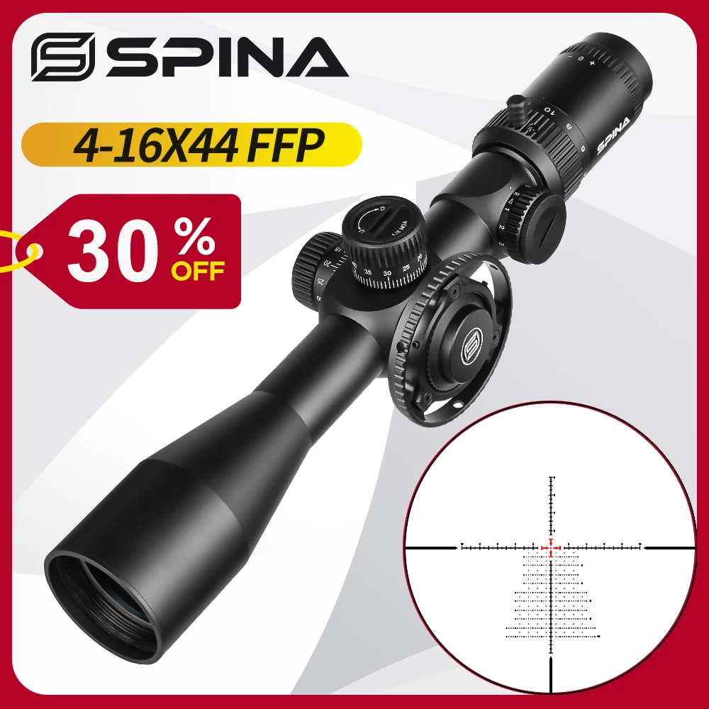 SPINA-Optics-4-16x44-FFP-SFP-Scope-Red-Green-Illuminated-Tactical ...
