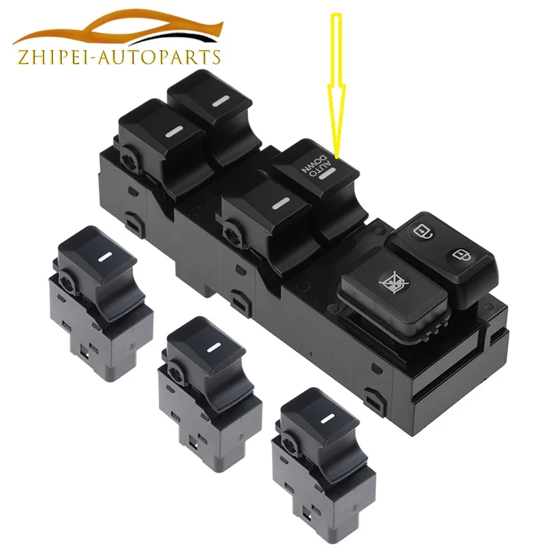 93570-3W000-Electric-Power-Window-Control-Switch-Button-93575-1H000 ...