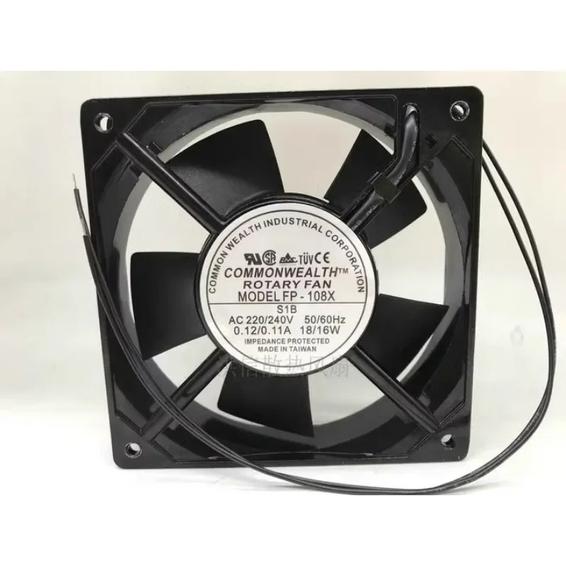 New Fan For FP-108X S1B 220/240V 0.12/0.11A 18/16W AC Fan 12025 120*120 ...