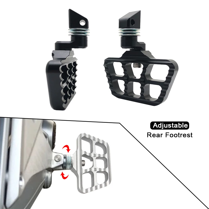 F750GS F850GS Rear Footrest Rotatable Foot Pegs Foot Pegs Rests For BMW ...