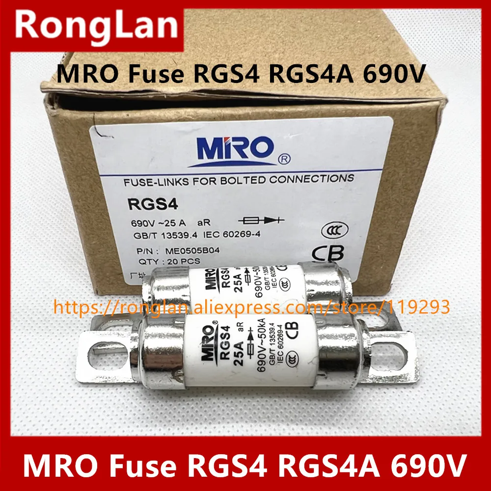 MRO Fuse RGS4 RGS4A 10A 16A 20A 25A 30A 32A 40A 50A 55A 63A 75A 80A 85A ...