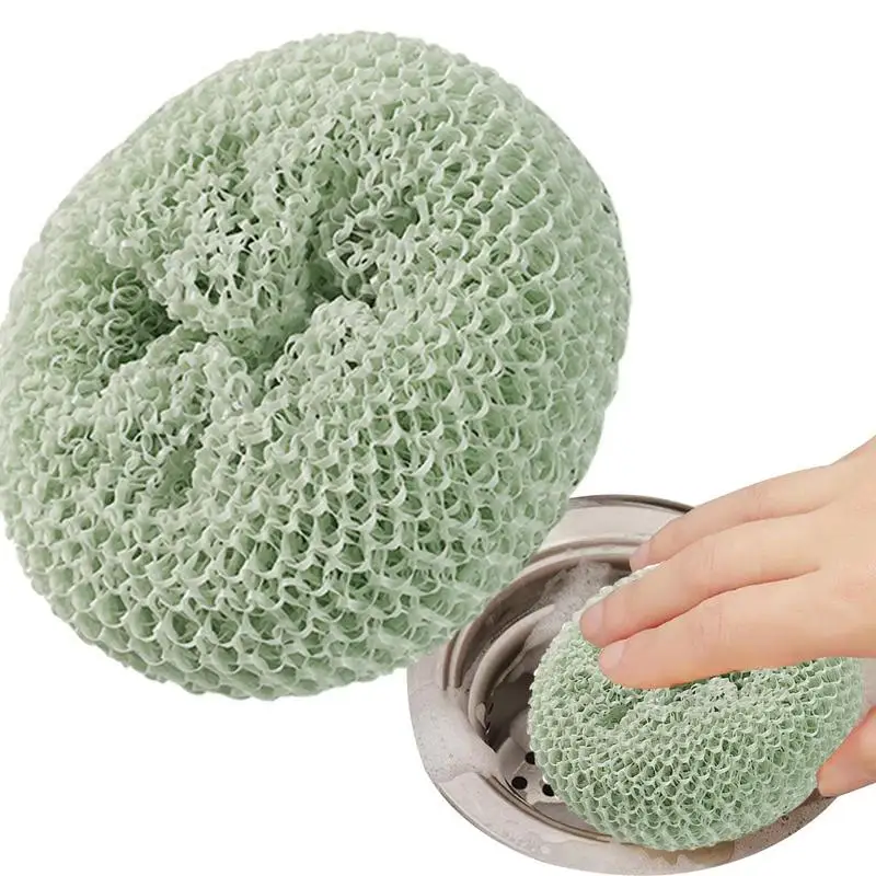 Kitchen-Sponges-Soft-Fiber-Cleaning-Ball-Design-Dishwashing-Scrubber ...