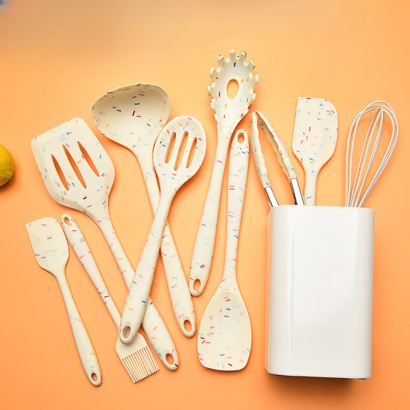 Kitchenware-Set-Silicone-Shovel-Creative-Silicone-Soup-Spoon-Kitchen ...