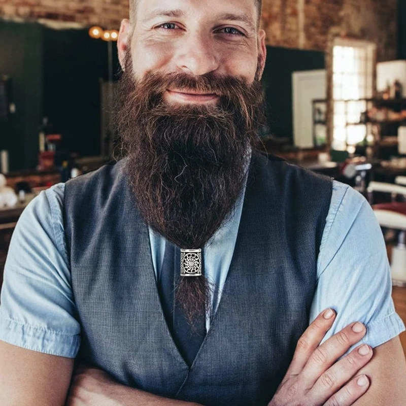 Beard Beads Hair Beads for Men Diy Beads Bearded Dragon Rings Irish ...