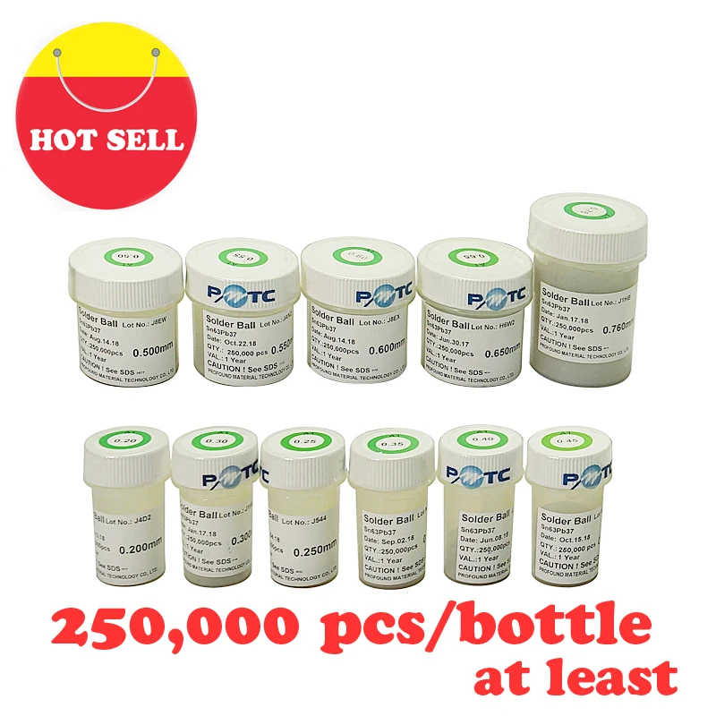 Bga Reballing Balls Kit | Pmtc Tin Solder Balls | Tin Balls Reballing ...