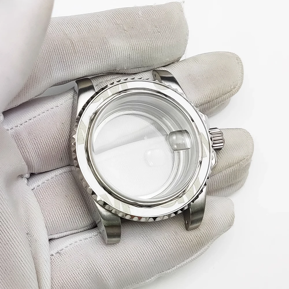 Transparent-Back-Cover-Watch-Case-Mineral-Mirror-Sapphire-Glass ...