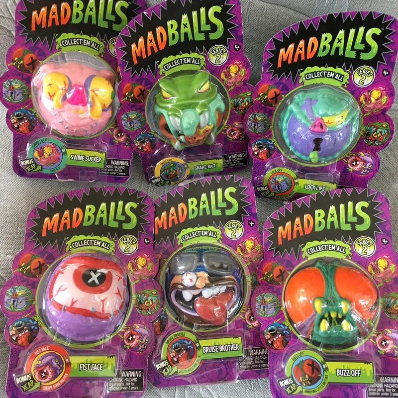 Madballs con temática de terror, Kidrobot, cabeza fantasma, Bola de ...