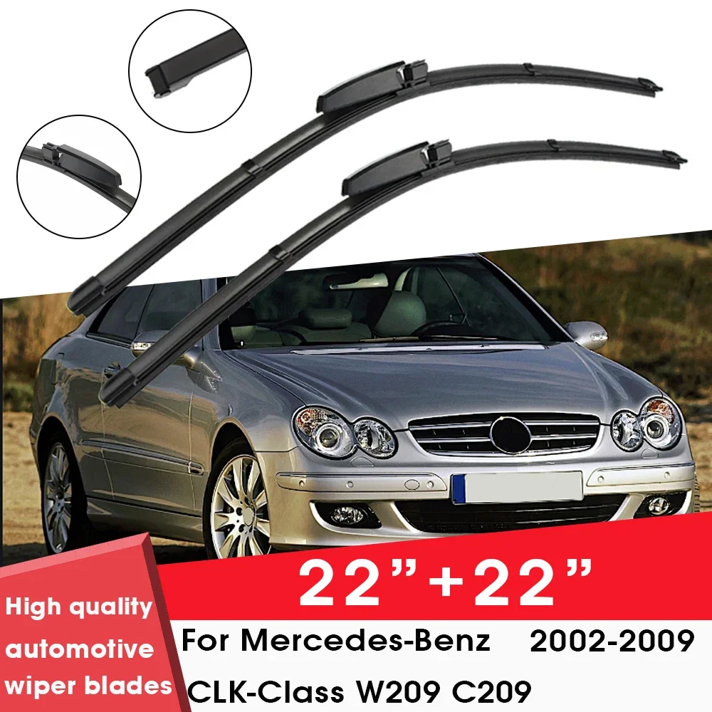 Car-Wiper-For-Mercedes-Benz-CLK-Class-W209-C209-2002-2009-22-22 ...