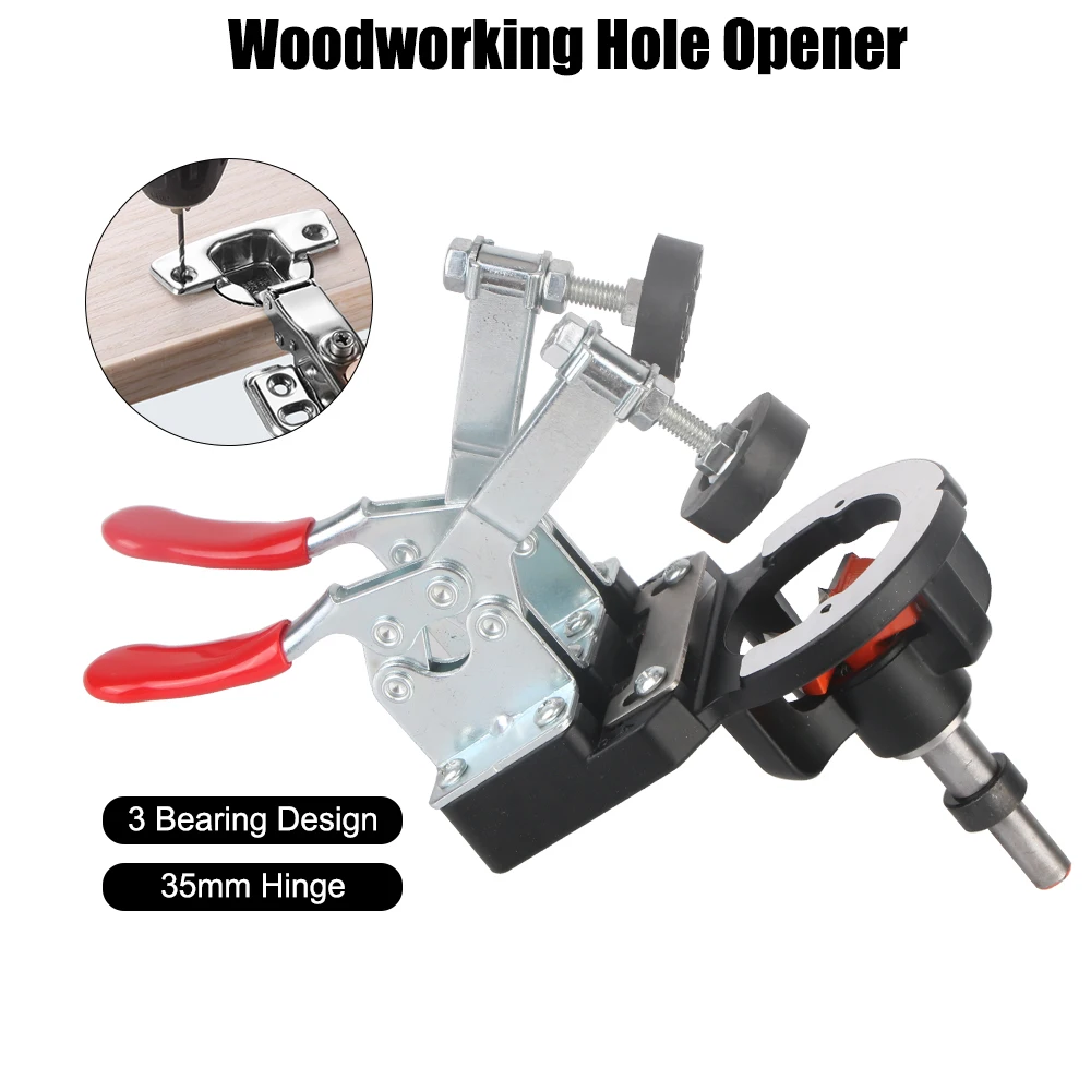 35mm-Hinge-Boring-Jig-Kit-Woodworking-Tool-Double-Fixture-Cabinet-Door ...