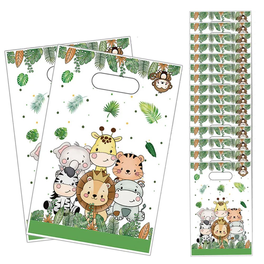 30pcs-Jungle-Safari-Gift-Bag-Animal-Candy-Cookie-Treat-Bag-Baby-Shower ...