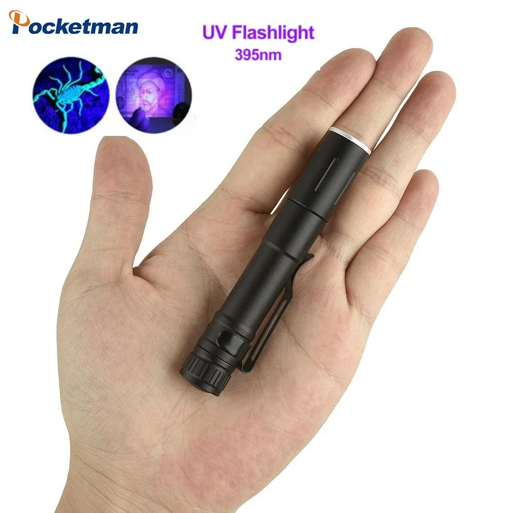UV-Flashlight-395nm-Black-Light-Pen-Lights-Zoom-Ultraviolet-Mini-Torch-Pen-Flashlight-UV-Light ...