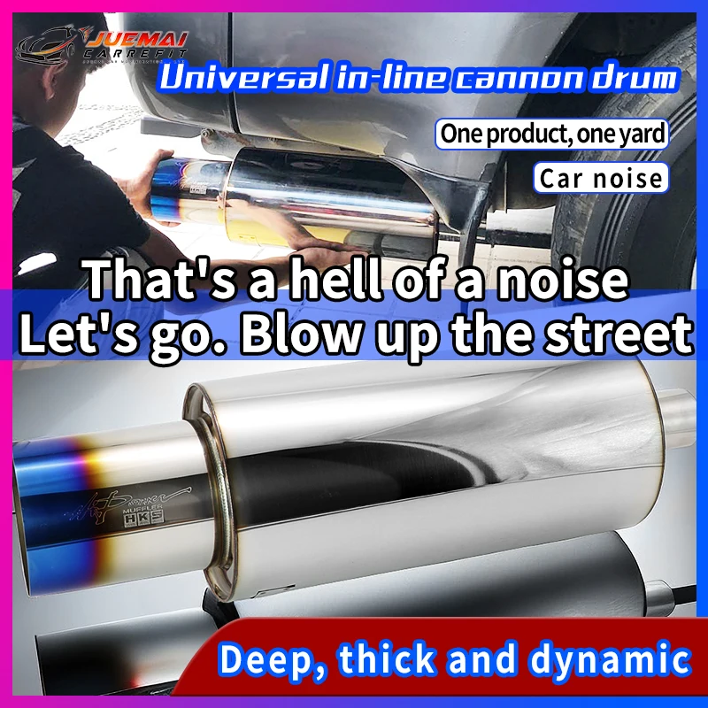 114mm-Car-Exhaust-Pipe-HKS-Muffler-Tail-Pipe-Universal-High-Quality ...