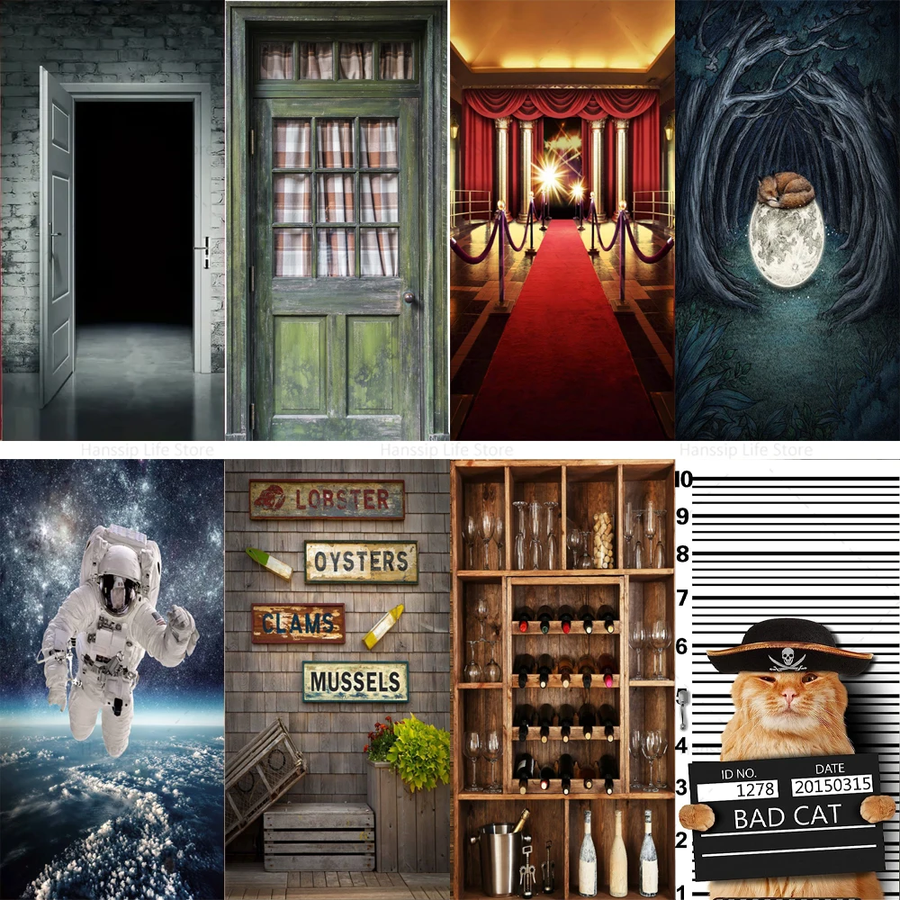 3D-Real-Scene-Door-Sticker-Vinyl-Waterproof-Self-adhesive-Matte-Film ...