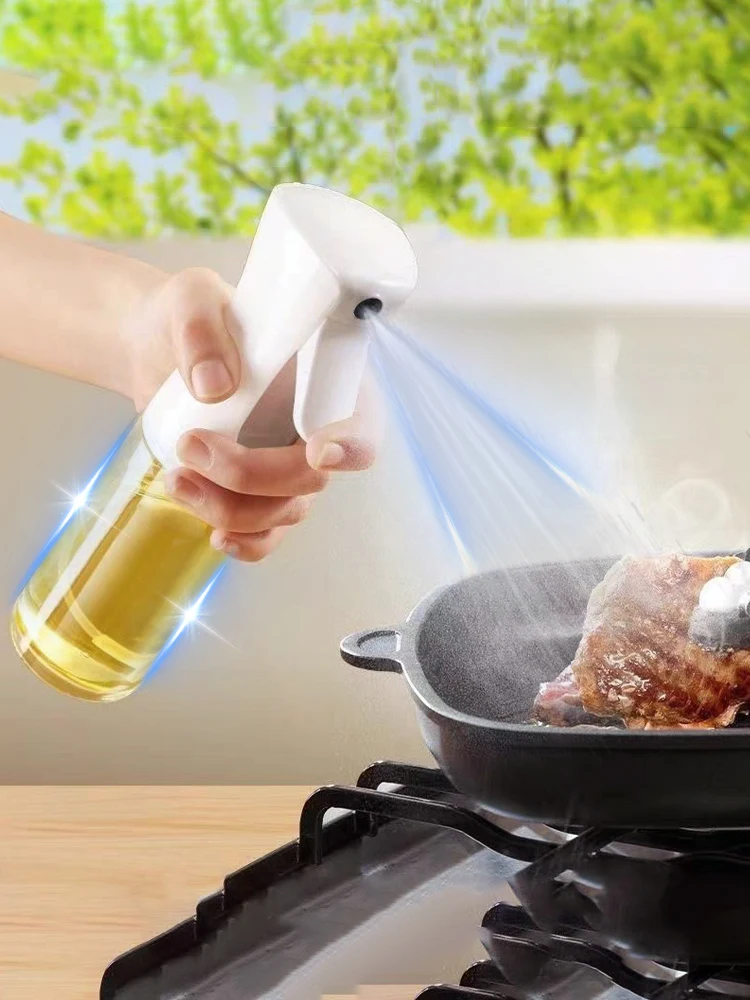 Household-Cooking-Oil-Spray-Bottle-Pressure-Olive-Oil-Injector-Barbecue ...