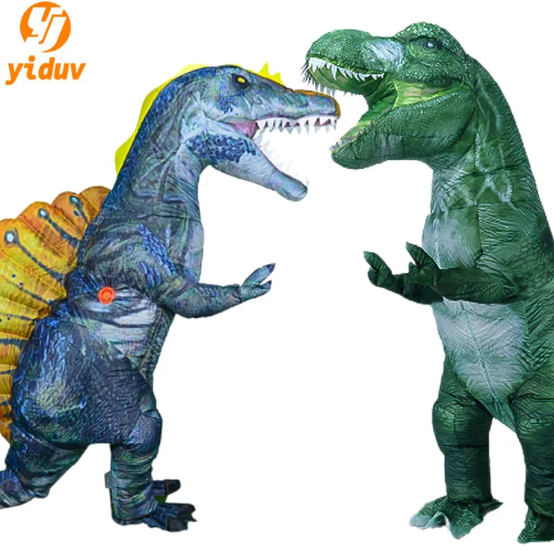 Inflatable Dinosaur Triceratops Ride On Trex Animal Mascot Anime For ...