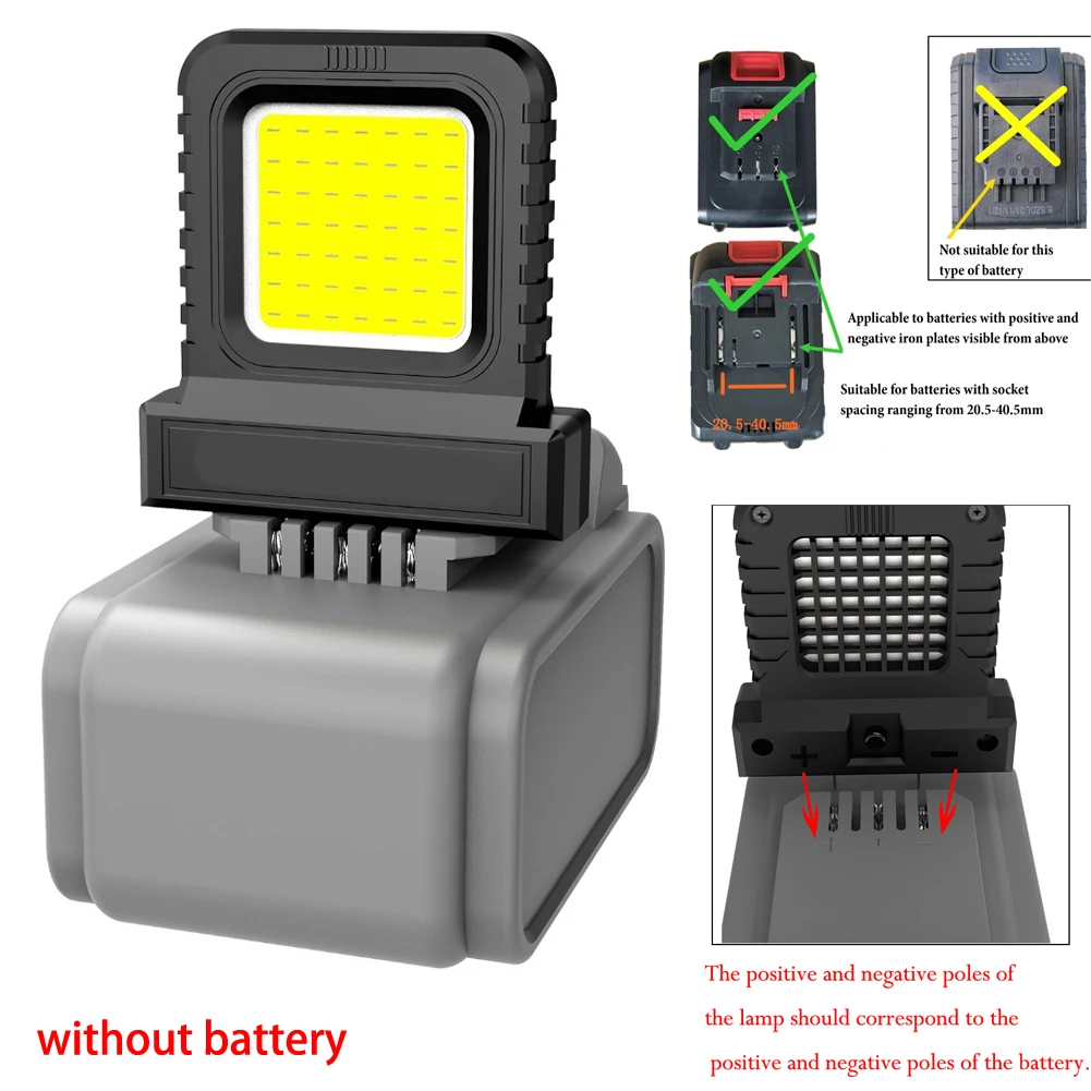 1/2/3Pcs 14W LED Camping Lantern Mini Pocket Work Light Inspection ...