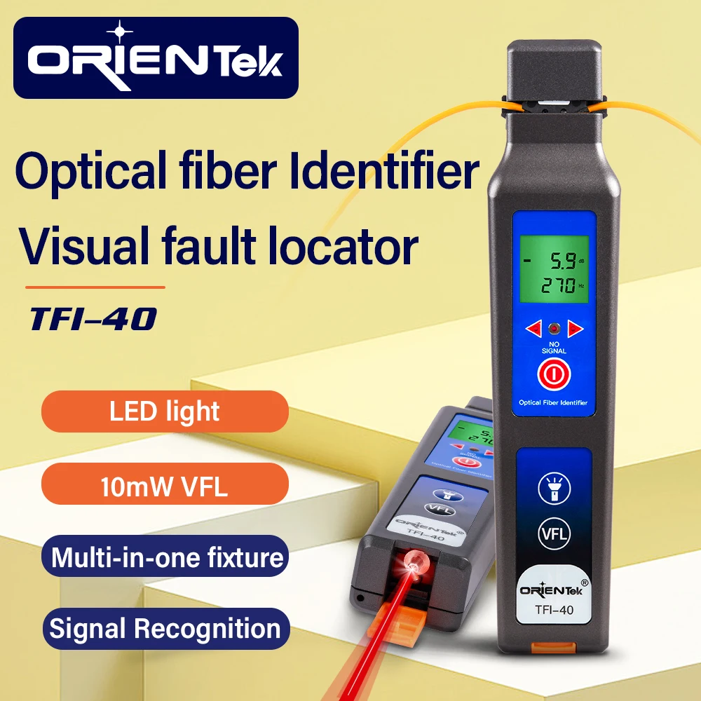 Orientek-TFI-40-Optical-Fiber-Identifier-VFL-LED-light-TFI-45-OFI-Live ...