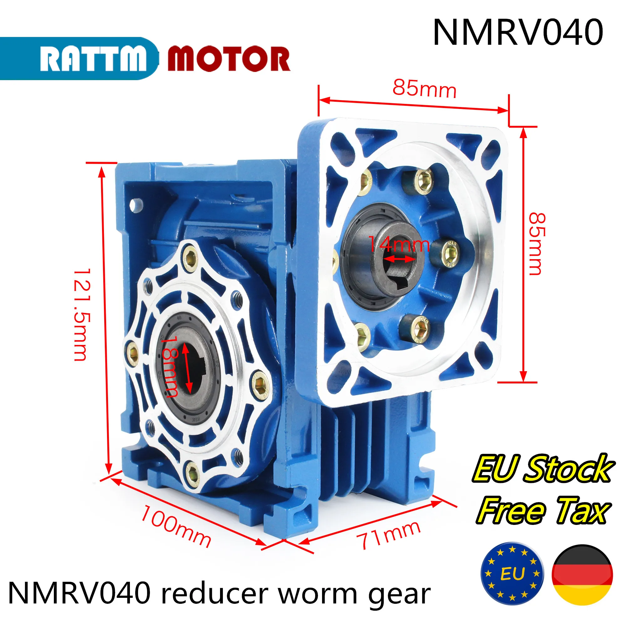 EU-Free-Tax-NMRV040-reducer-worm-gear-high-torque-gearbox-reducer-ratio ...
