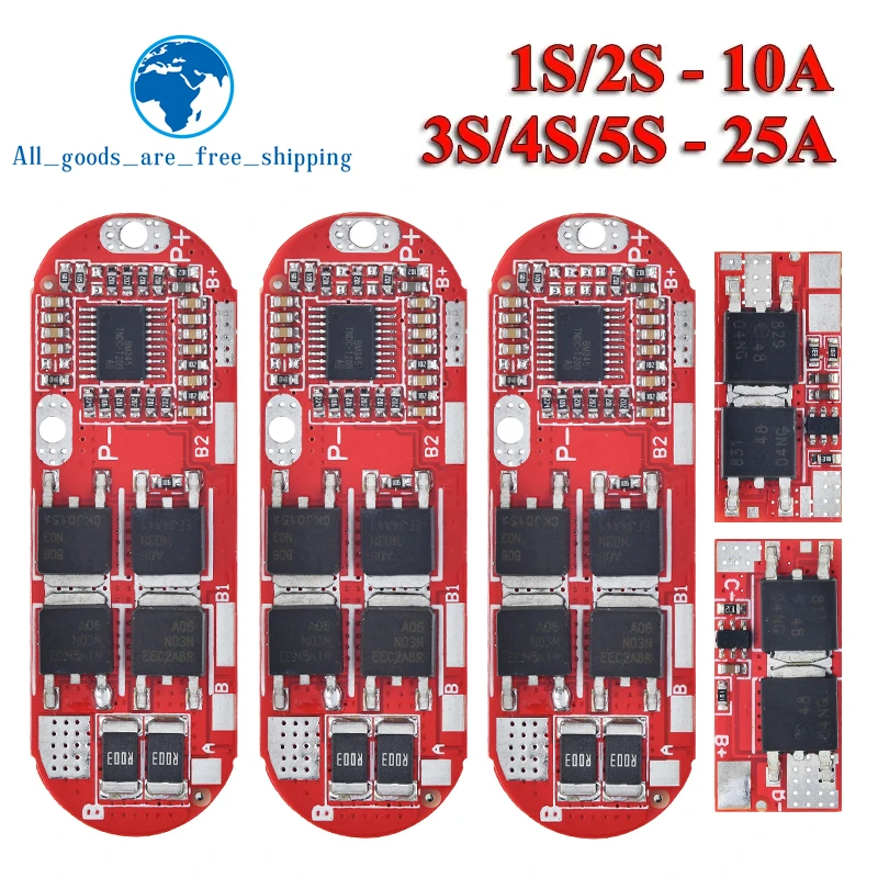 1/3PCS 18650 Li-ion Lipo Lithium Battery Protection Circuit Board ...