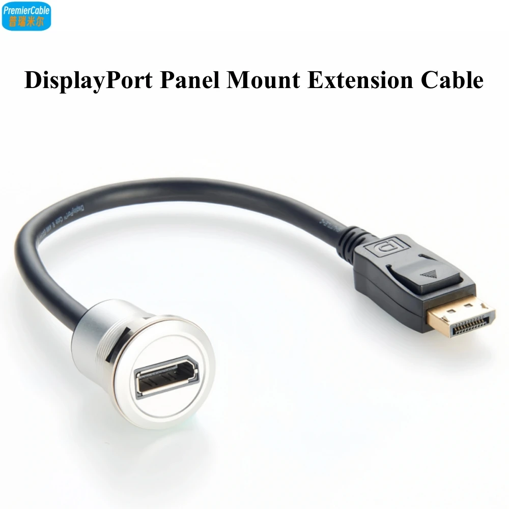 Displayport 1.2 Male to Female Extension Cable 4K@60Hz DP to DP Flush ...