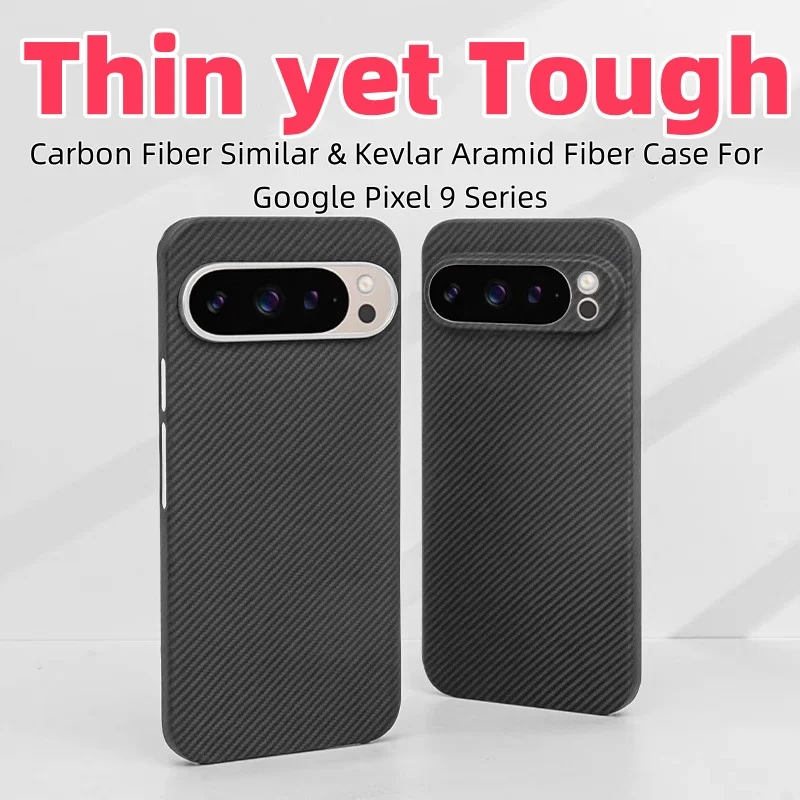 For google pixel 9 pro xl case aramid kevlar Carbon Fiber magsafe ultra ...