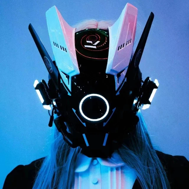 Futuristic Robot Mask