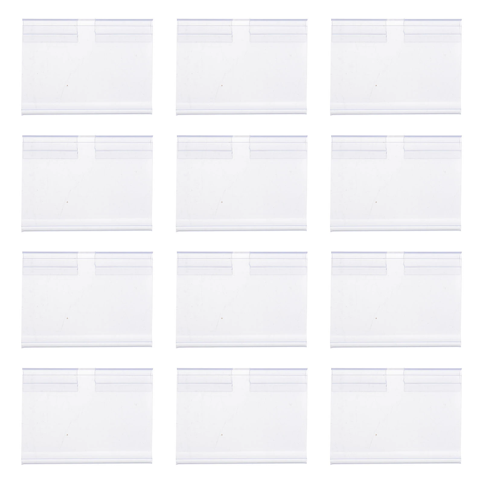 Holder Label Sign Labels Price Shelf Display Stand Tag Clear Clip Bin ...