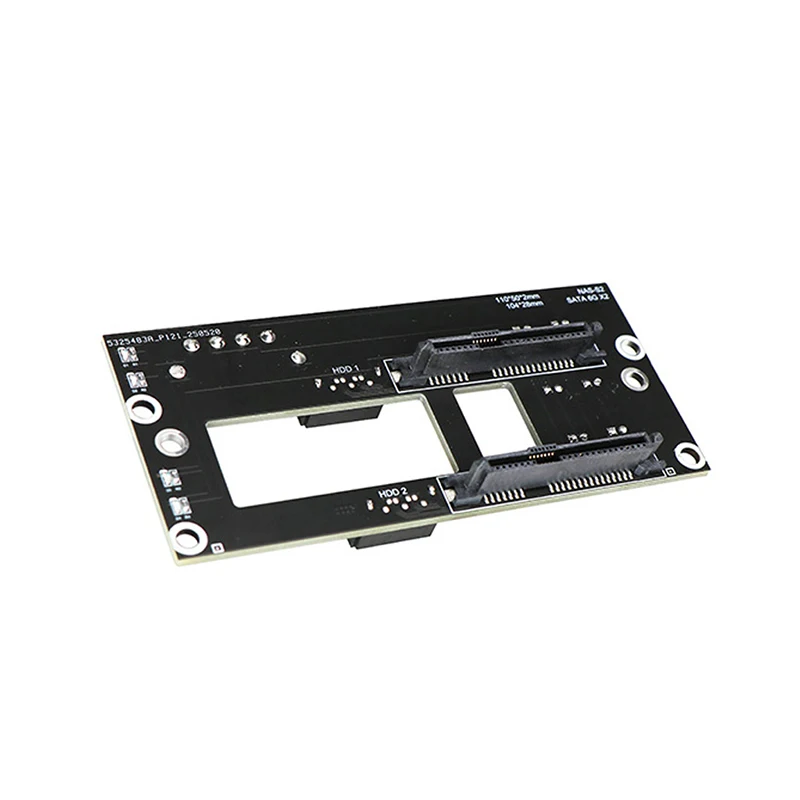 Dual/Triple SATA 2.5/3.5 inch Hard Drive Backplane NAS Chassis Adapter ...