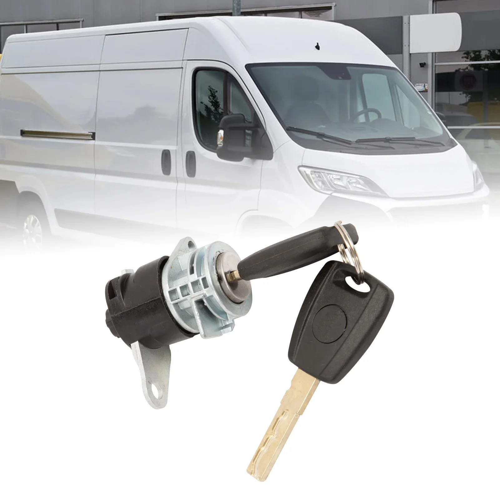Car Rear Door Lock with 2 Keys Tailgate Lock for Boxer 2006- Ducato ...