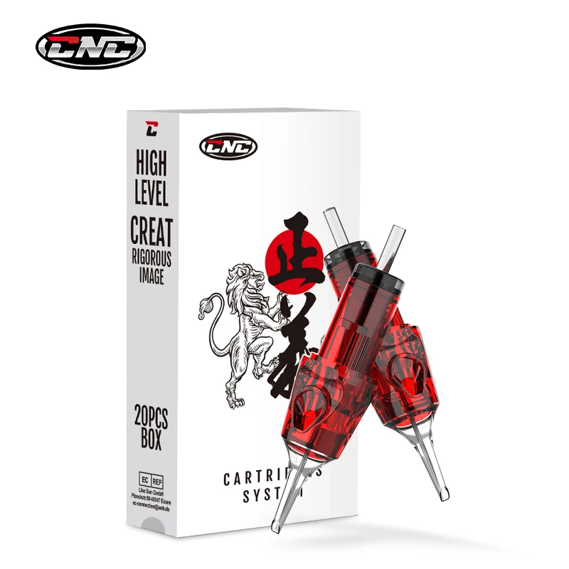 CNC-20PCS-Tattoo-Cartridges-Needles-Disposable-Red-RL-RS-RM-M1-With ...
