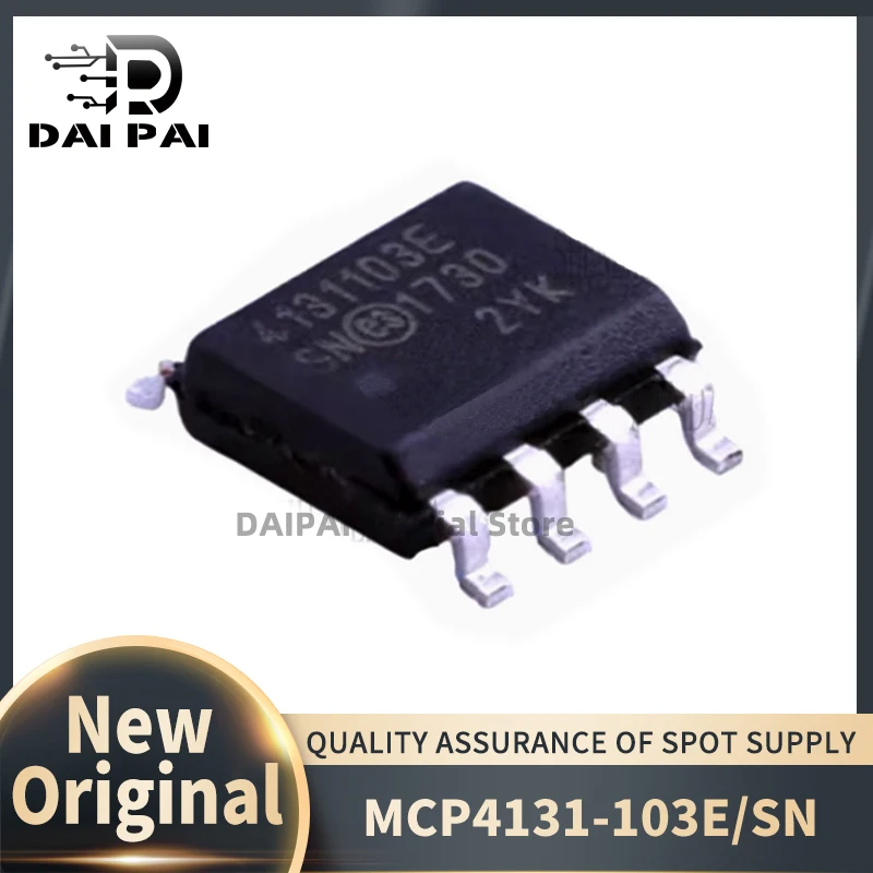 (10Pcs/Lot) 100% New original MCP4131-103E/SN 4131103E MCP4131-103E ...