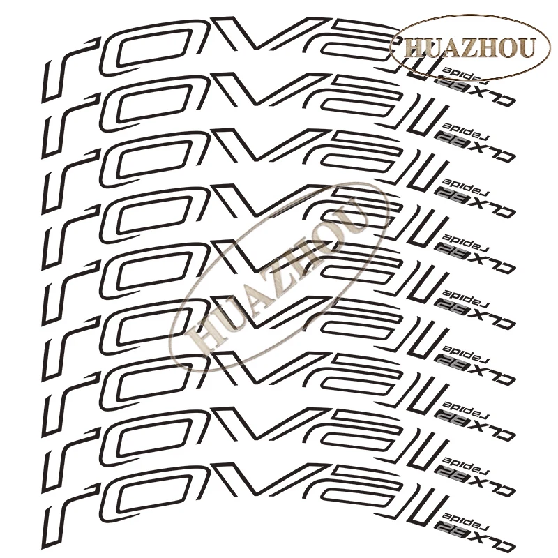 Wheelset Stickers for ROVAL CLX32 Decals of Road Bike Bicycle Stickers ...