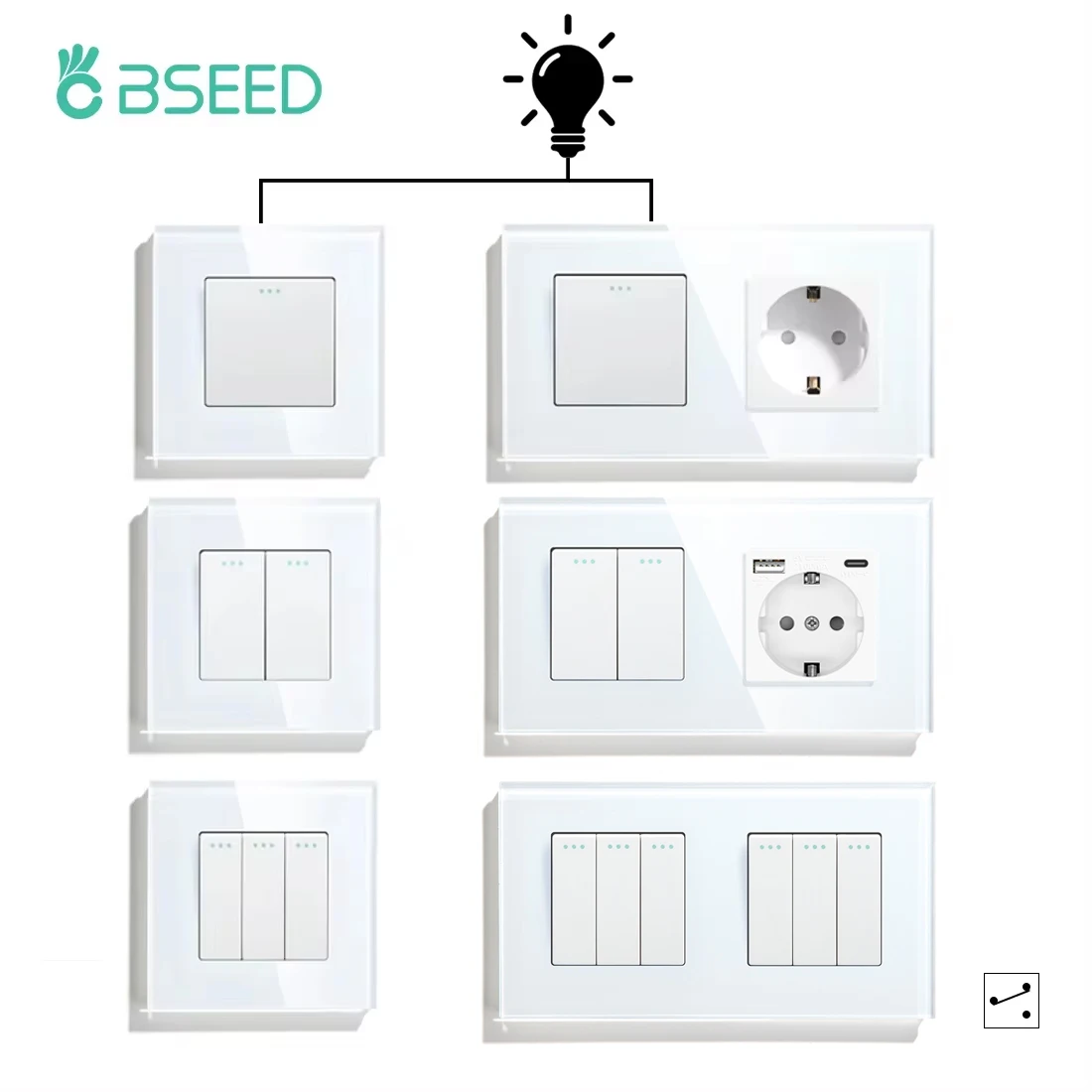 BSEED-1-2-3Gang-Wall-Switches-2Way-Stair-Light-Switches-Plus-Type-c-USB ...