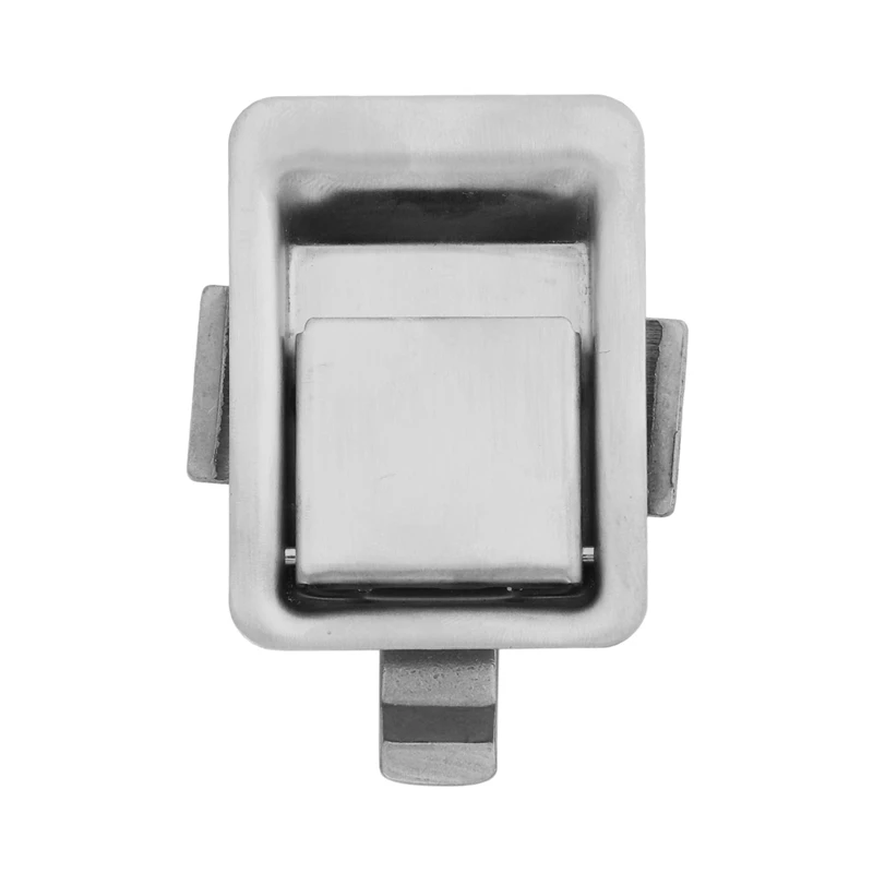 Stainless Steel Recessed Mounted Latch Mini Flush Mount Paddle Handle ...