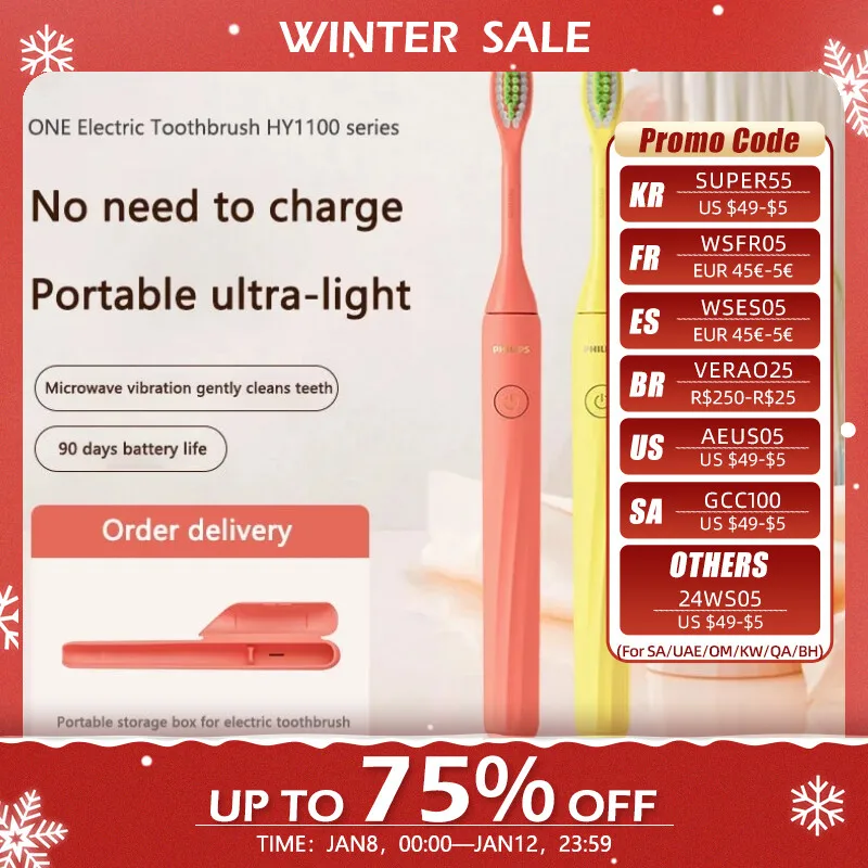 Philips-HY1100-Electric-Toothbrush-and-BH1022-Toothbrush-Head-Adult ...