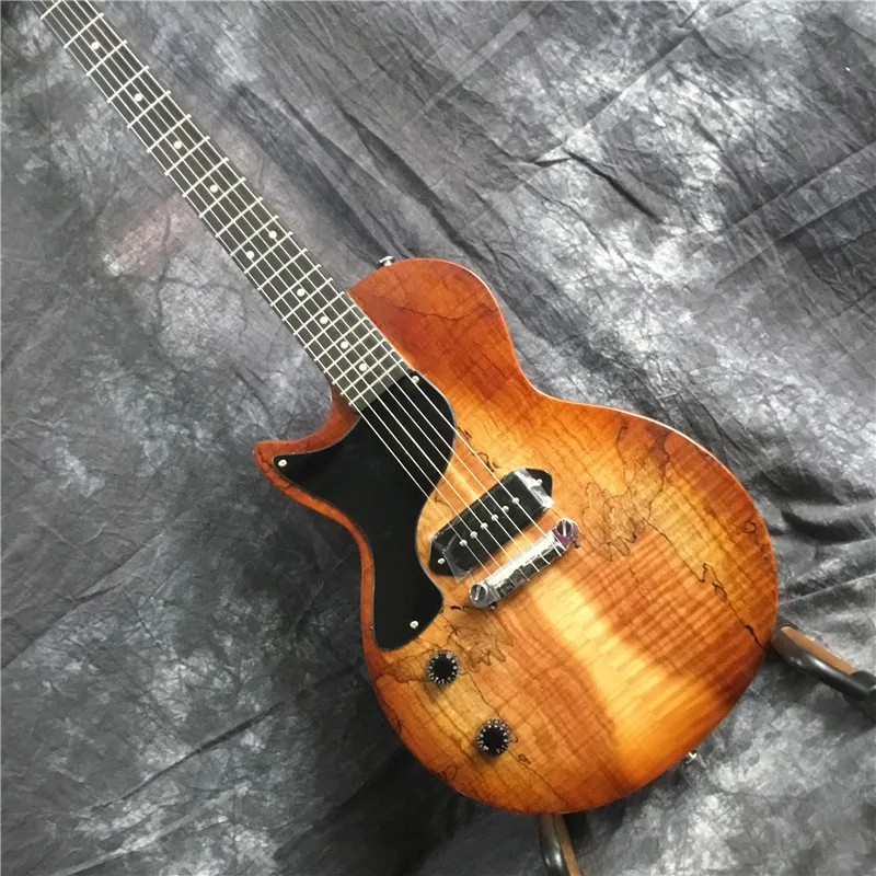 Padrão da mão esquerda guitarra elétrica com acabamento de luxo, p9 captador, mapa padrão ...