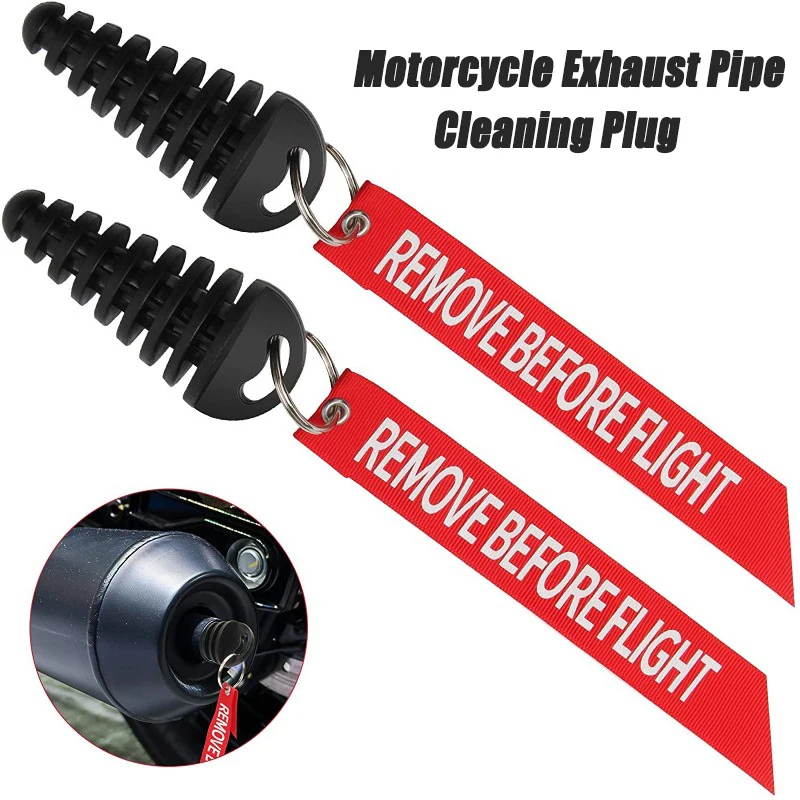 Motorcycle-Exhaust-Pipe-Cleaning-Plug-Rubber-Muffler-Cleaning-Plug-Pipe ...