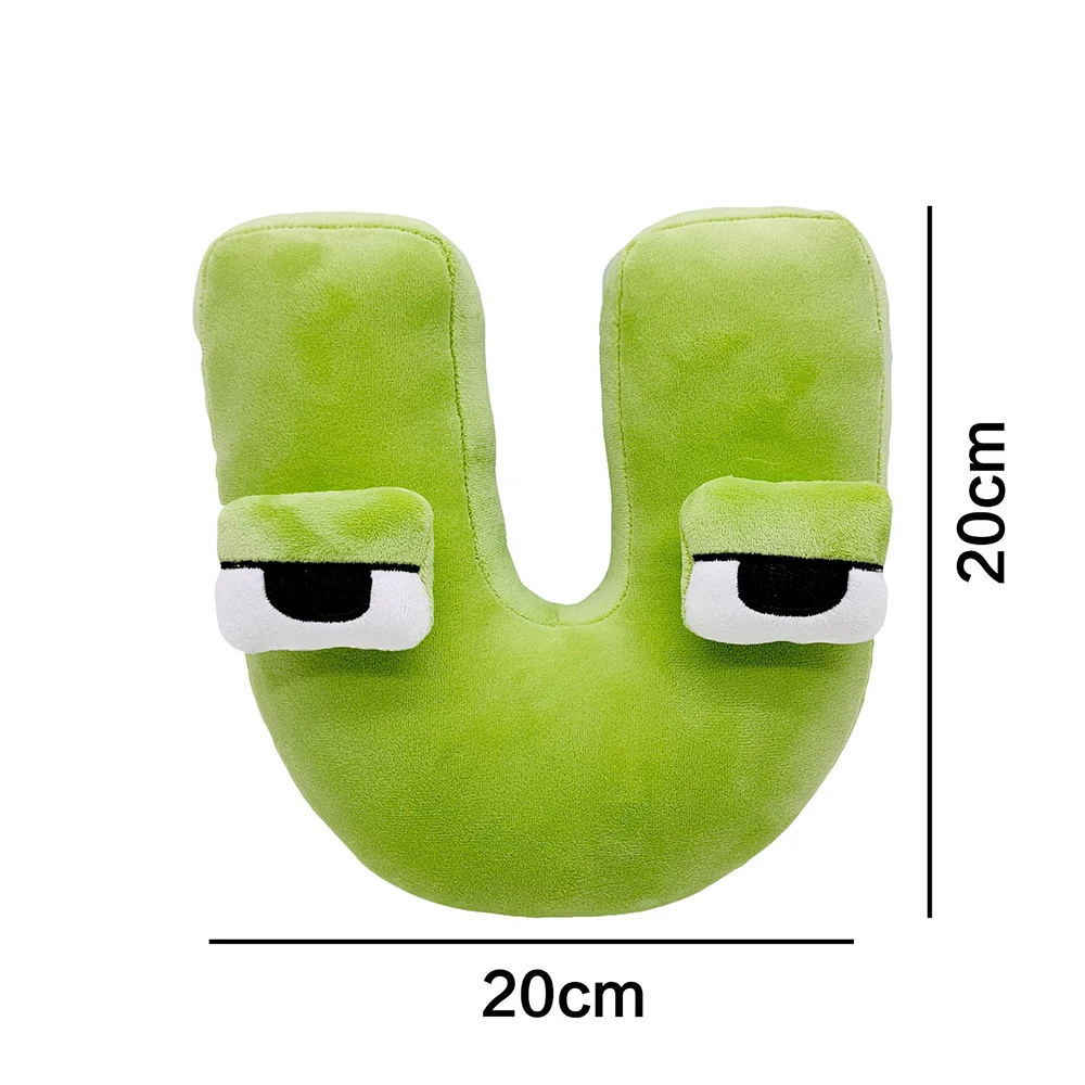 Alphabet Lore Plush Toys A-Z English Letter Stuffed Animal Plushie Doll ...