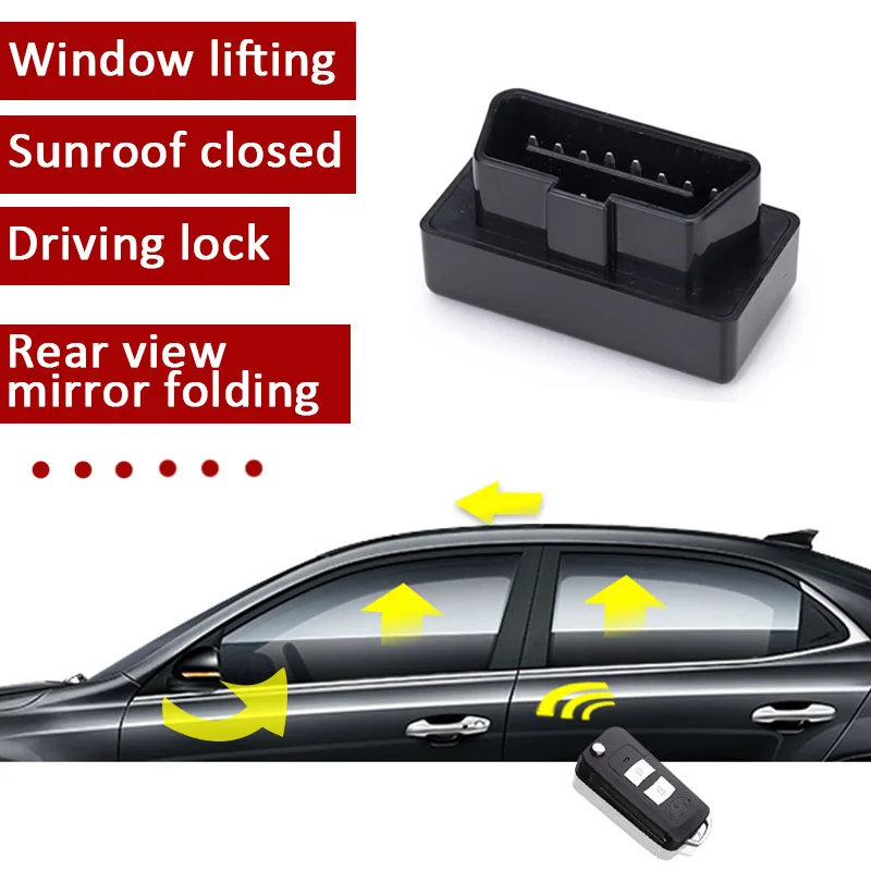 OBD-Window-Lifting-closer-sunroof-Driving-lock-Rearview-mirror-folding ...
