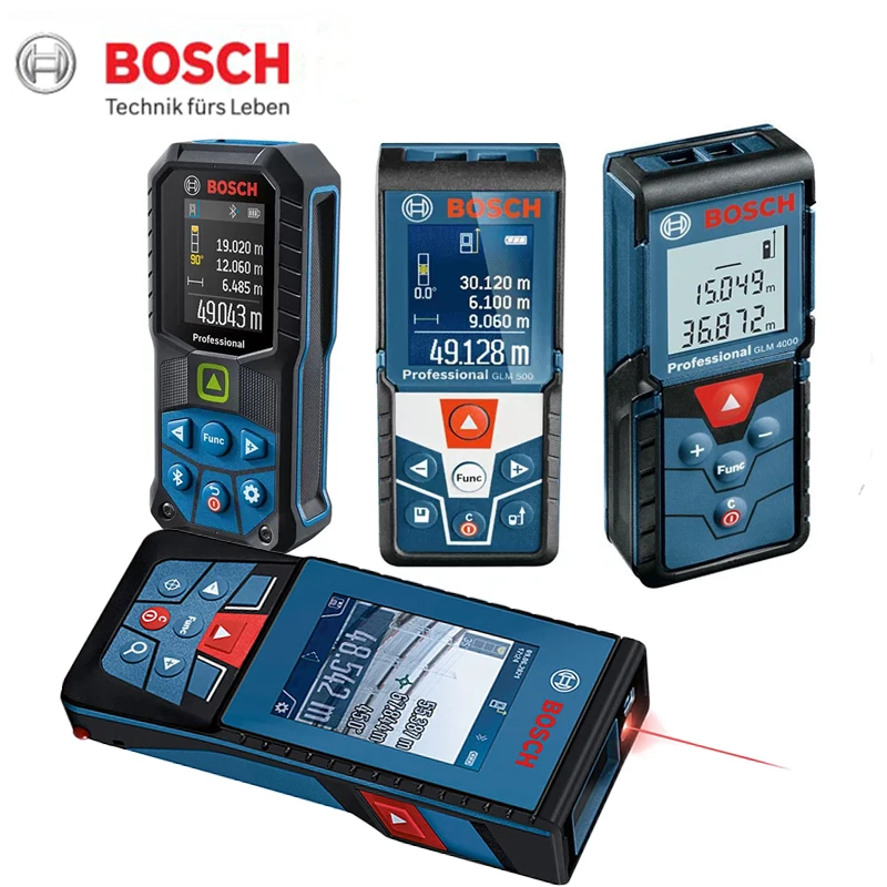 Bosch-Medidor laser digital, telêmetro, fita métrica de alta precisão ...