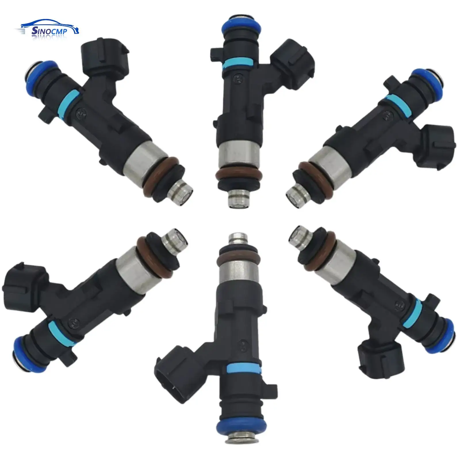 6 PCS Fuel Injector Nozzles For Infinite QX56 Nissan Frontier Titan ...