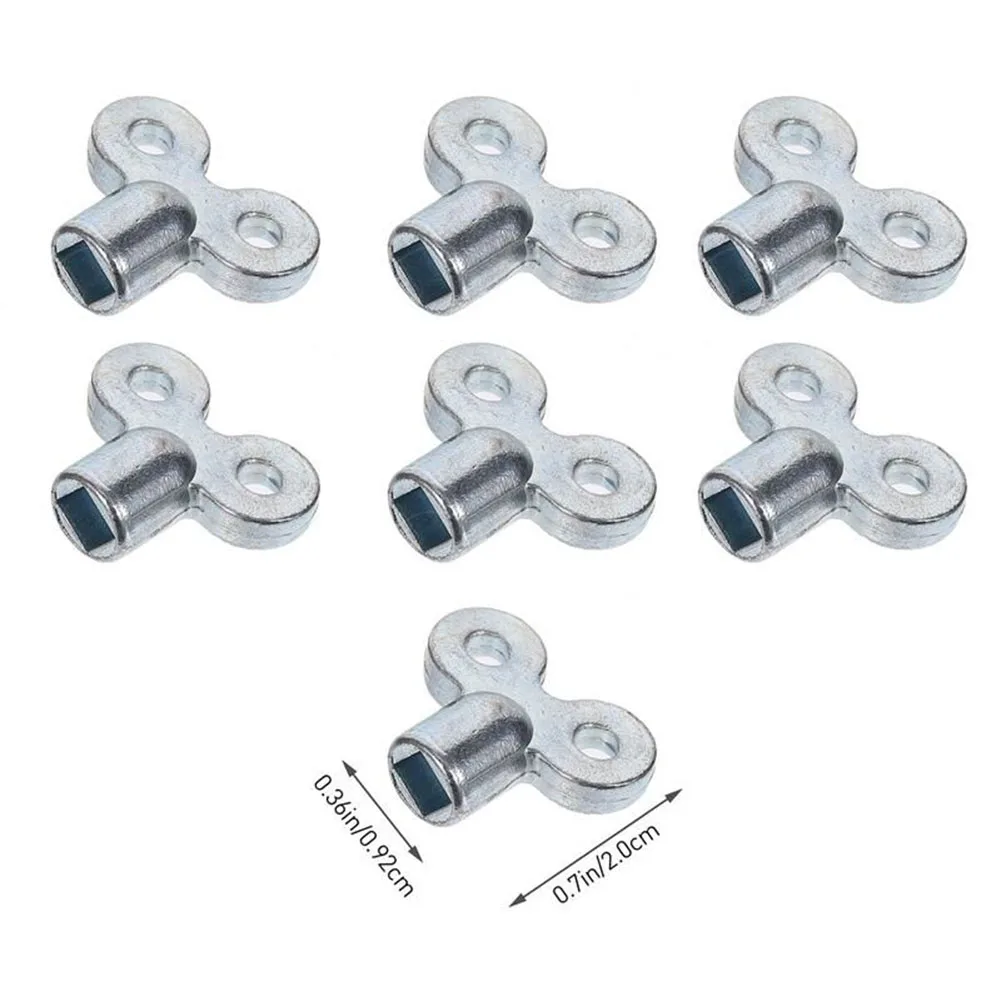 6PCS-Zinc-Alloy-Radiator-Keys-Heater-Bleed-Key-Wrench-Plumbing-Bleeder ...