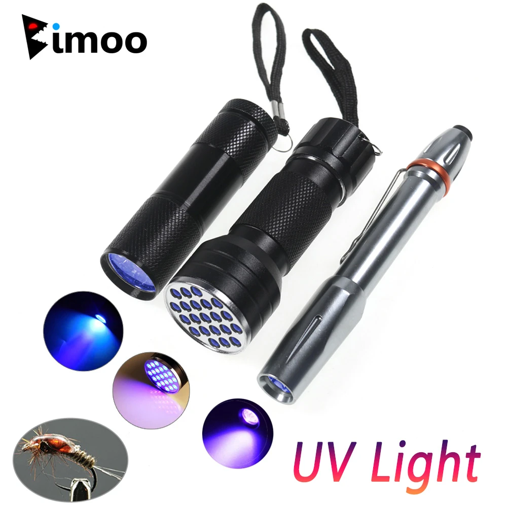 Bimoo Small 9 Leds Fly Tying Uv Curing Lamp Fishing Flies Rasin Uv ...