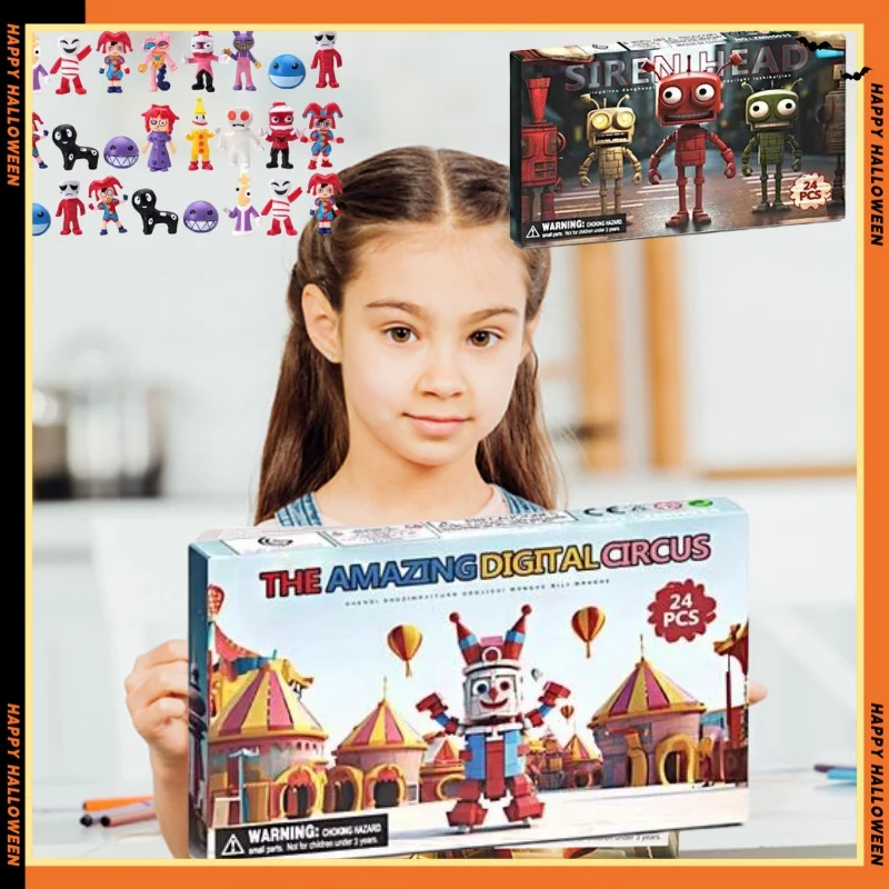 24Pcs-Toilet-Man-Advent-Calendar-Blind-Box-Digital-Circus-Flute-Head ...