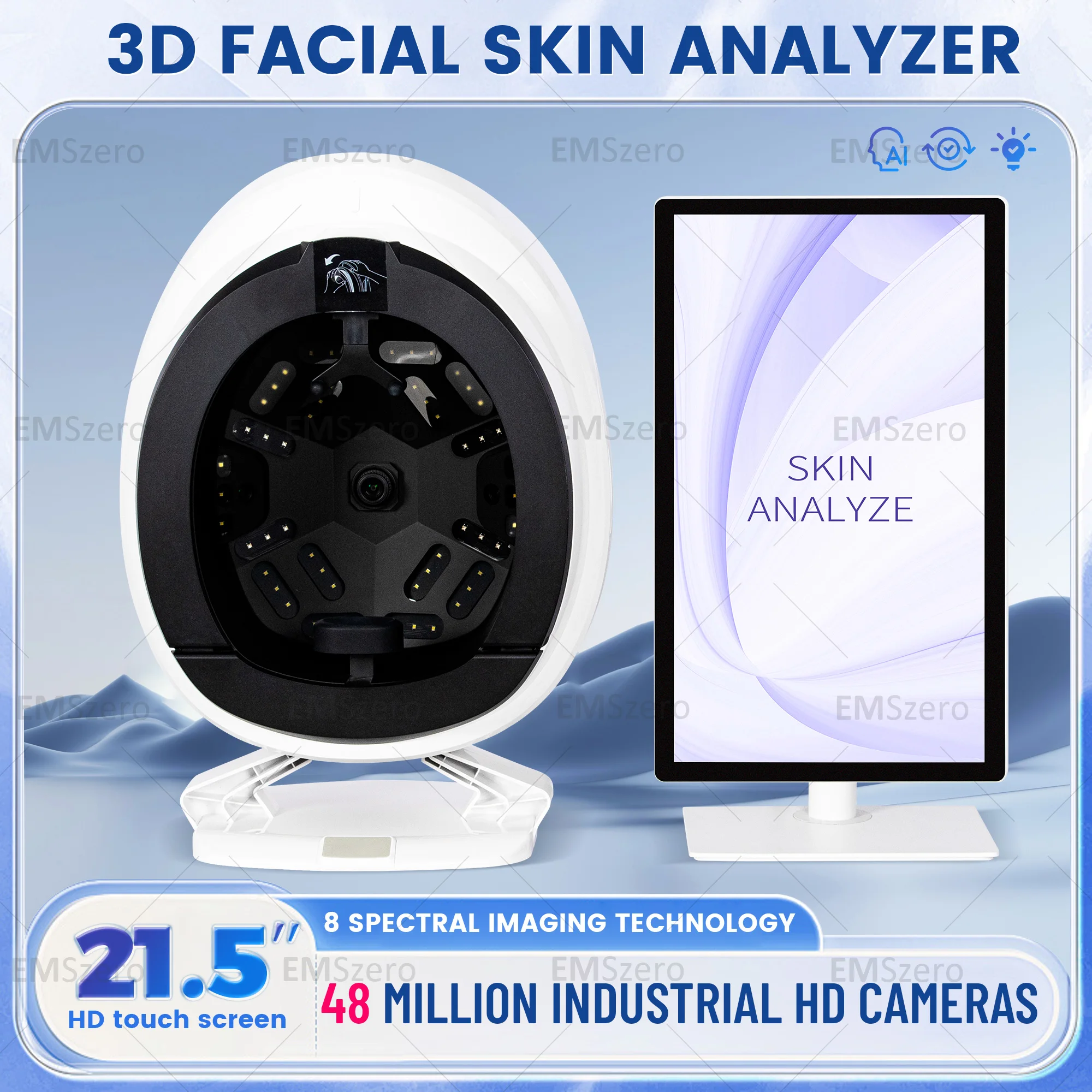 3D-Skin-Scanner-Care-Facial-Analyzer-Monitor-Machine-Magic-Mirror ...