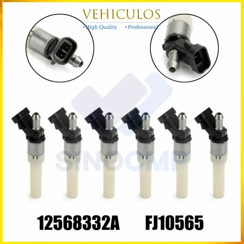 12568332 2171516 2173028 FJ10565 6pcs Novos injetores de combustível ...