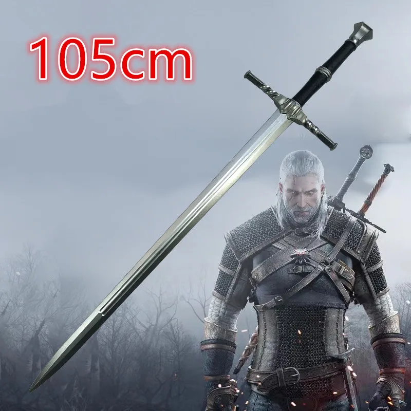1:1 Anime cosplay Geralt of Rivia sword New Exotic animals spada arma ...