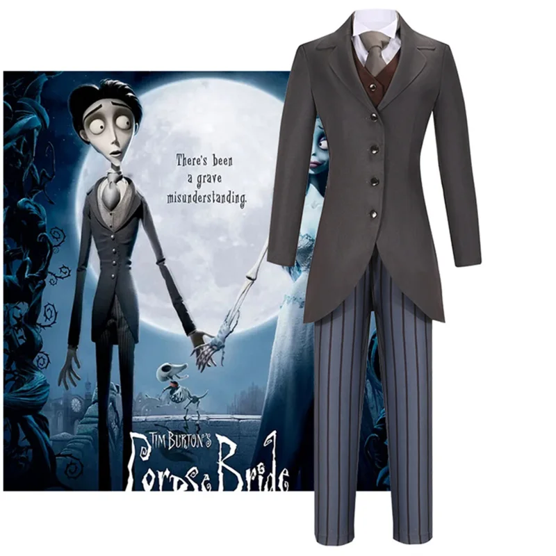 Anime-Tim-Burton-Corpse-Bride-Victor-Van-Dort-Cosplay-Costume-Uniform ...